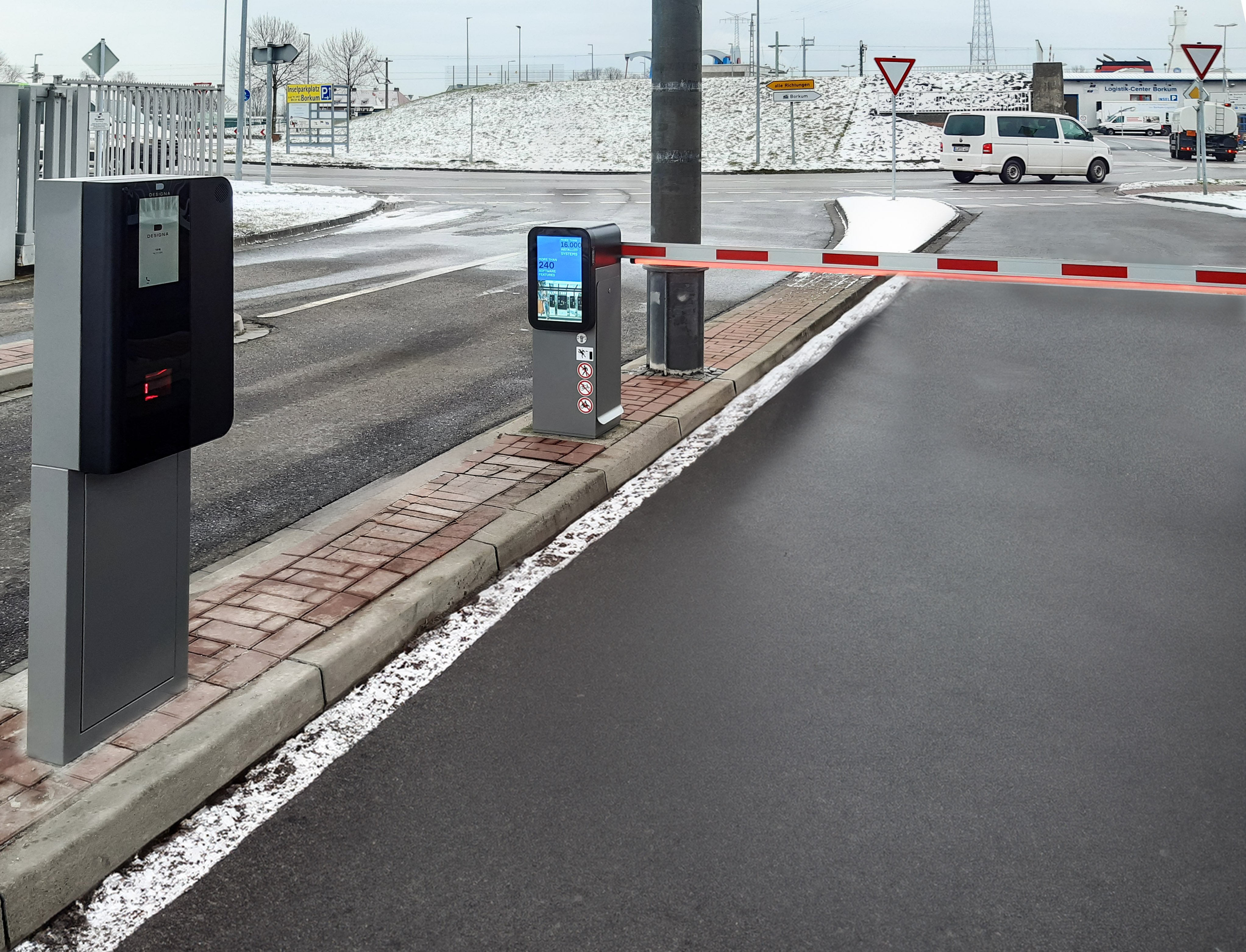 Neues Ticketless Projekt am Borkum-Anleger in Emden