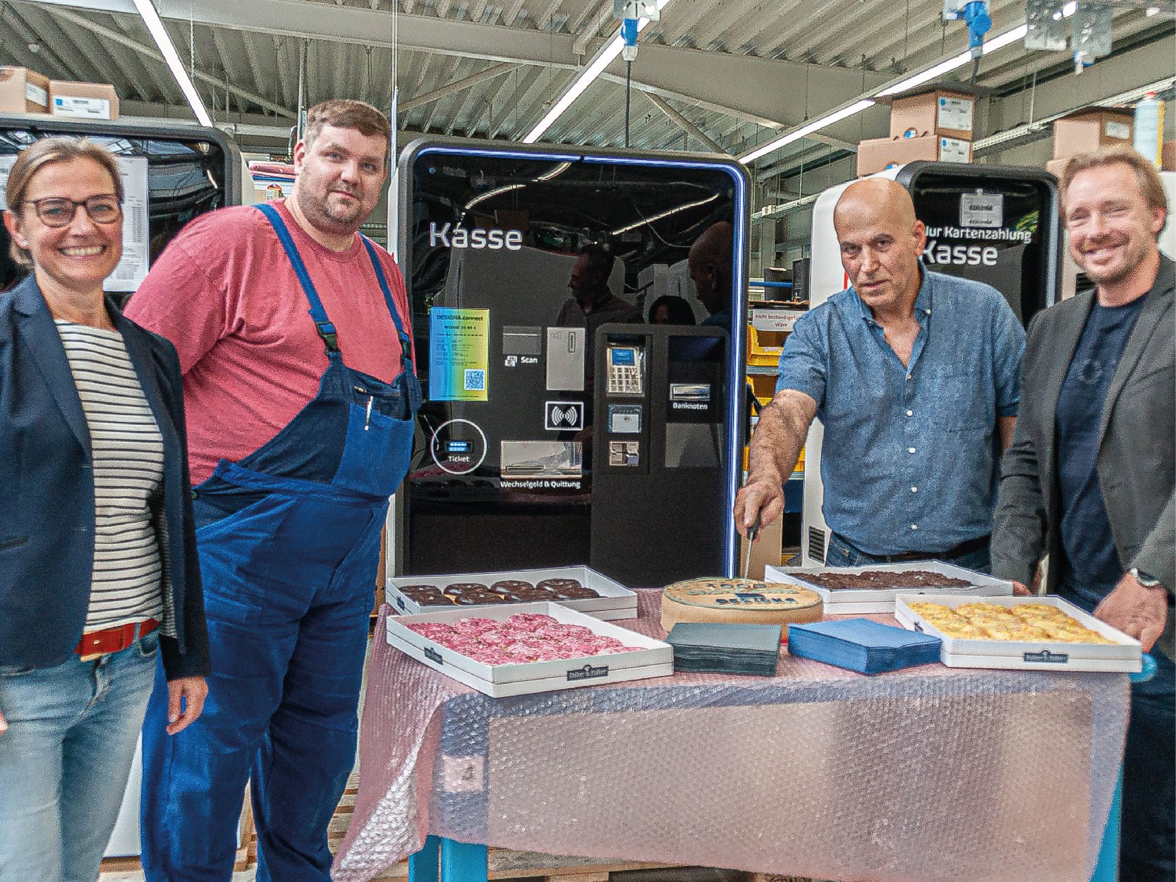 We celebrate the production of our 1000th CONNECT PAY 500 CASH & CARD